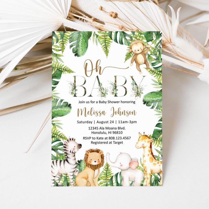Table Number Cards Jungle Safari Animals Printable Table Numbers 1-20 ...