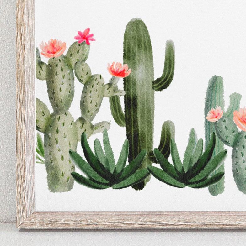 Taco and Nacho Bar Sign – Cactus Fiesta Mexican Party Printable Baby ...