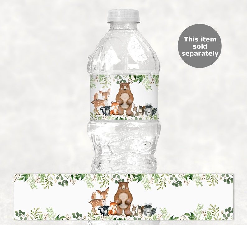 Woodland Animals Banner Greenery Woodland Baby Shower Banner - Etsy