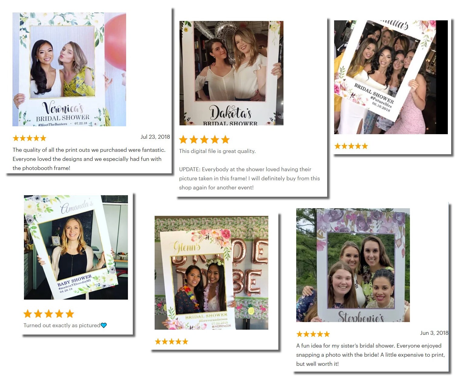 Kiss the Miss Goodbye Photo Props Bridal Shower Photo Booth - Etsy