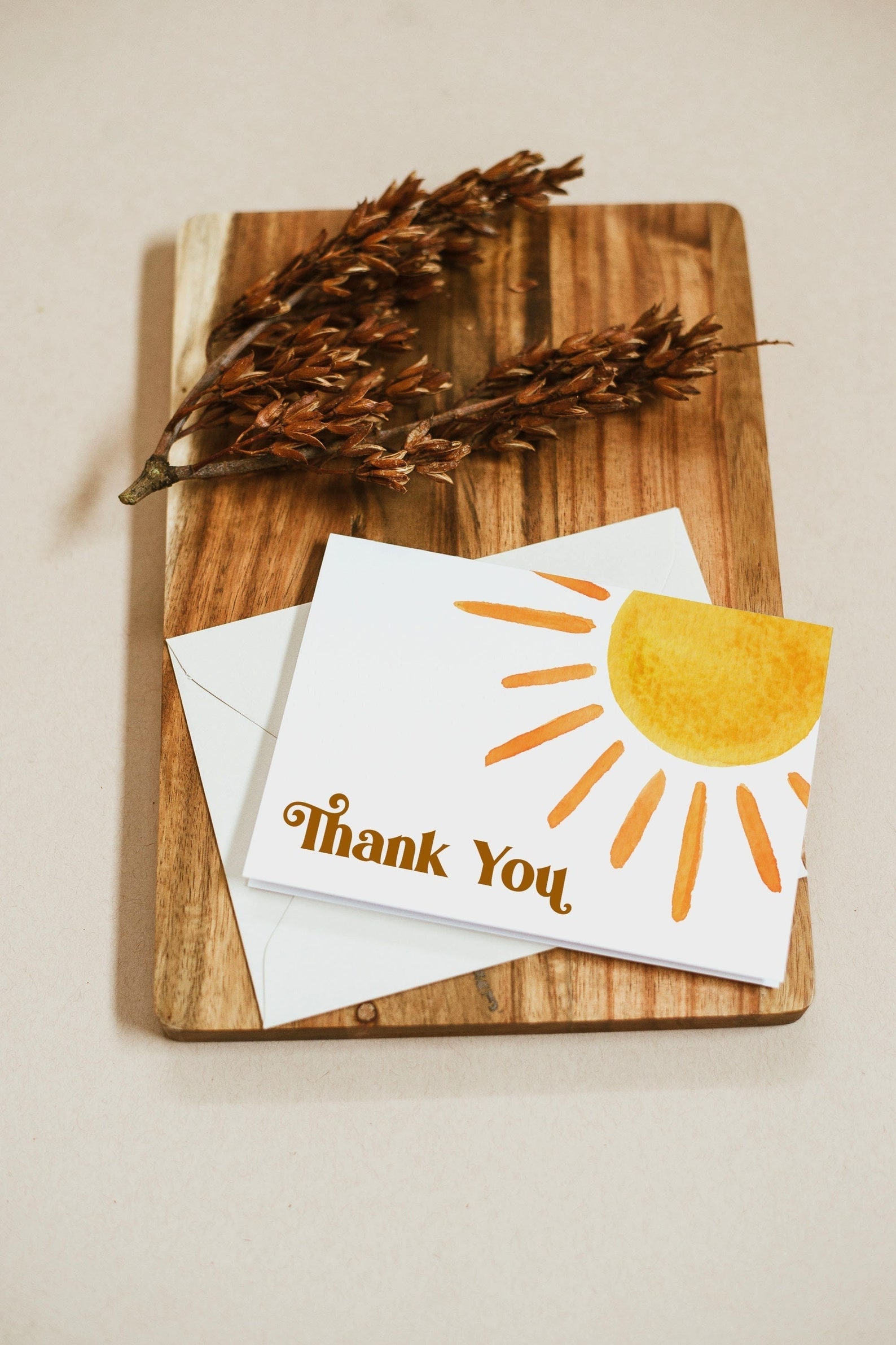 Sun Thank You Card Trip Around the Sun Birthday Here Comes the - Etsy