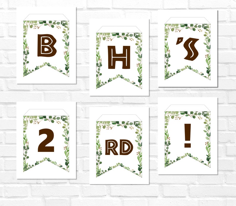 Printable Jungle Banner Safari Banner Party Animals Baby - Etsy Australia