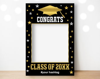 Graduation Selfie Frame Graduation Photobooth Frame - Etsy UK