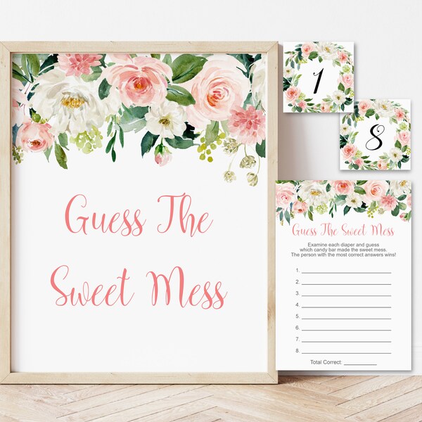 Guess the Sweet Mess - Etsy