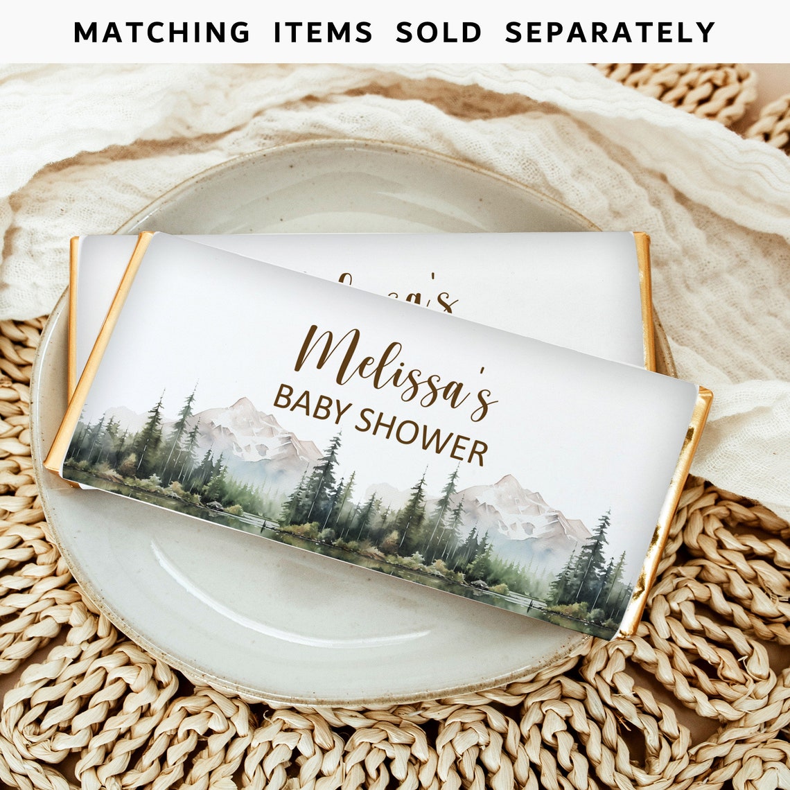 Editable Mountain Adventure Theme Thank You Card Note Card Template ...