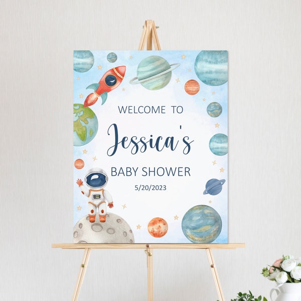 Space Welcome Sign - Etsy