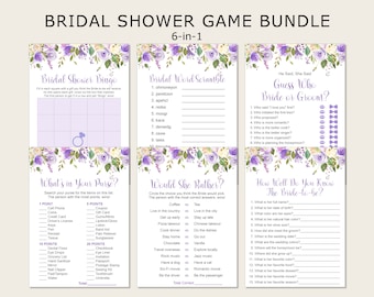 Purple Bridal Shower | Etsy