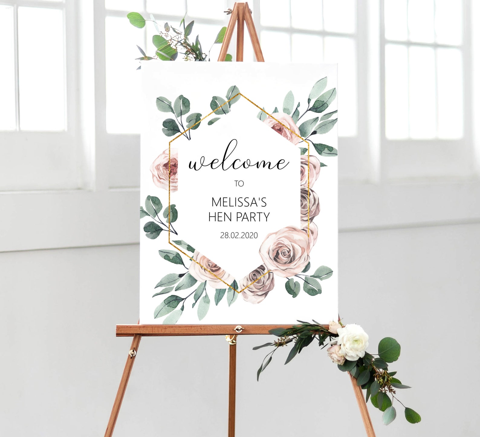 CUSTOM Boho Welcome Sign Welcome Poster Boho Bridal Shower - Etsy