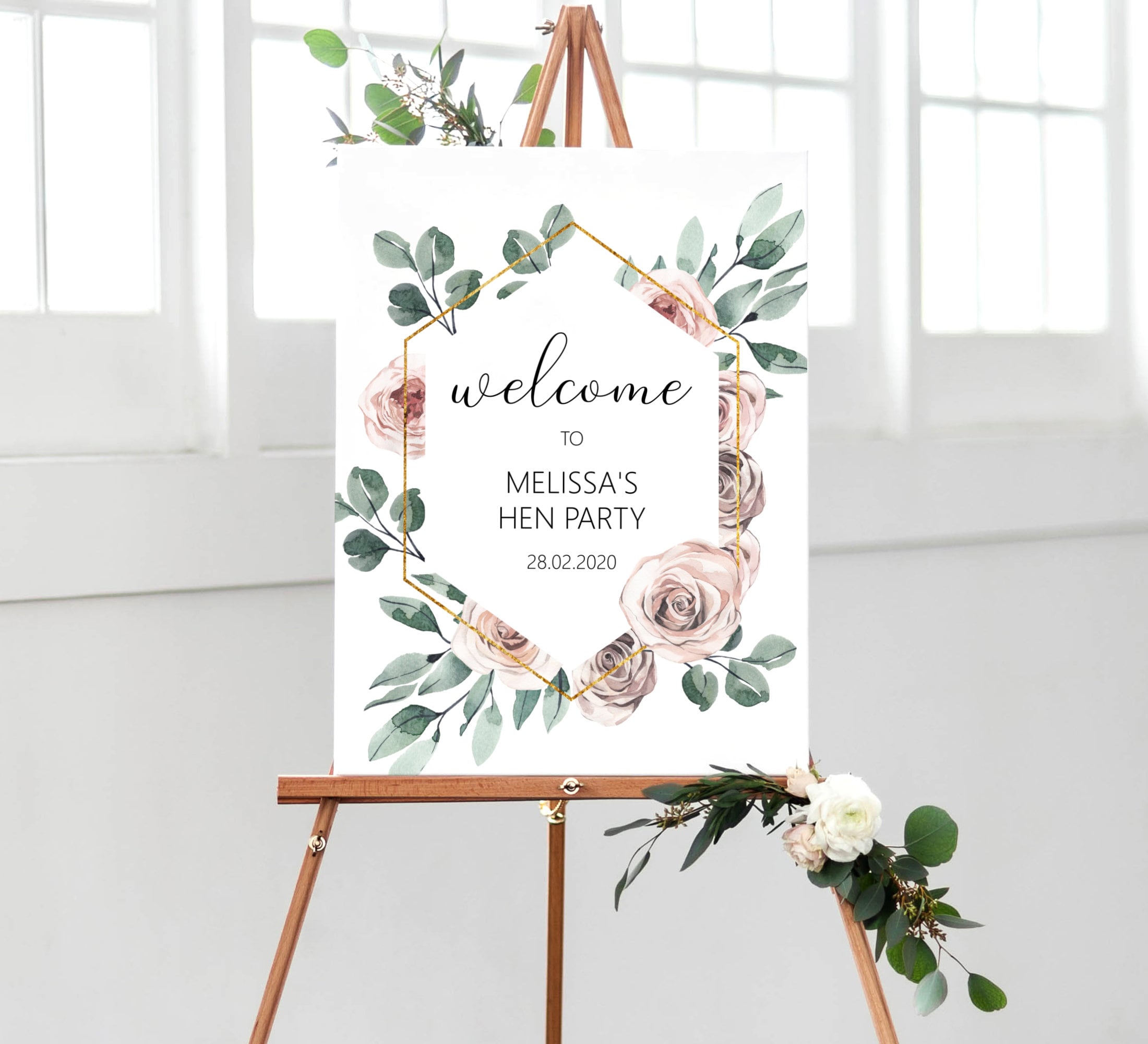 CUSTOM Boho Welcome Sign Welcome Poster Boho Bridal Shower - Etsy