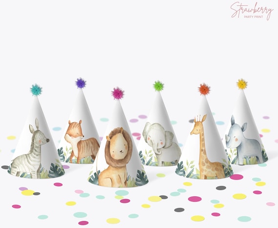 Dieren In Feestmutsen Puppy Met Feestmuts En Kaart B Balloons