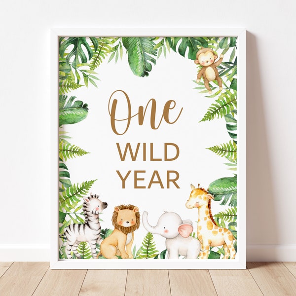 One Wild Year - Etsy