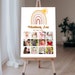 Editable Rainbow First Year Photo Collage Poster 1st Trip - Etsy