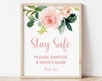 Please Sanitize Sign | Etsy