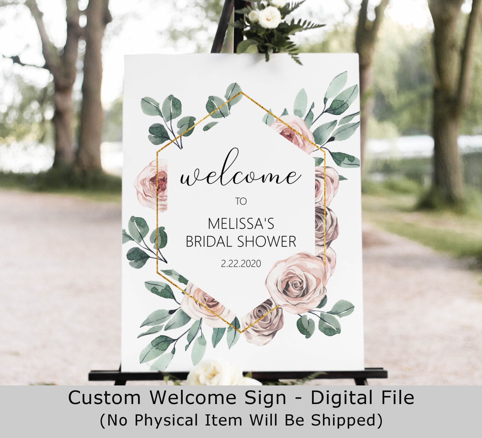 Boho Welcome Sign Welcome Poster Boho Bridal Shower Baby - Etsy