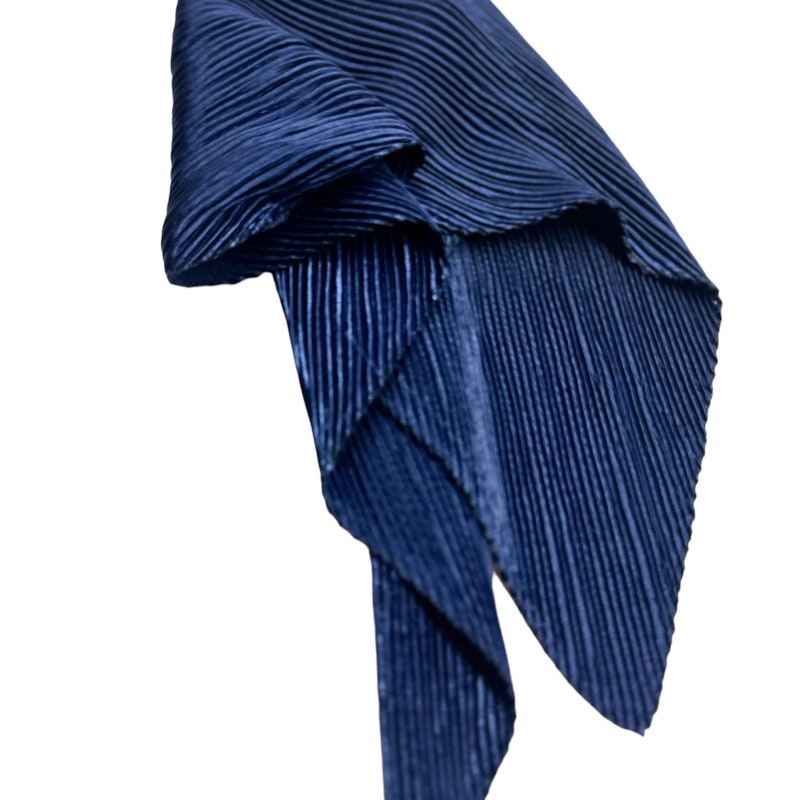 Silk Pleated Neck Scarf - Etsy