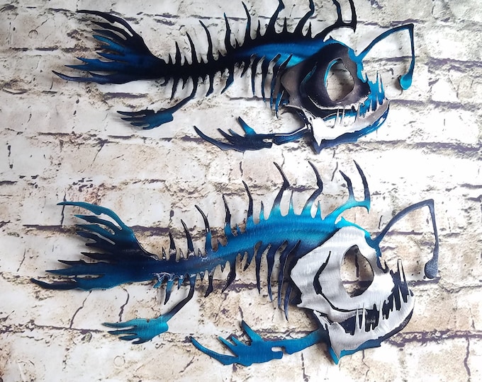 Angler Fish Skeleton Deep Sea Creature of the Dark Ocean - Etsy