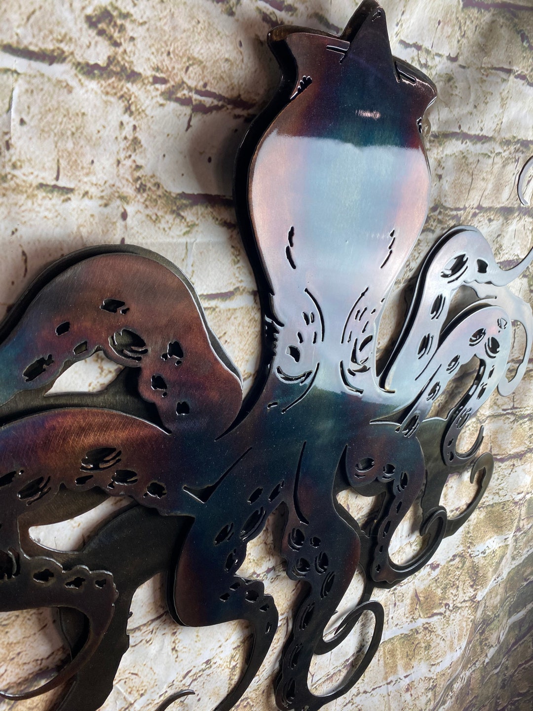 Kraken Metal Wall Art, Reales the Kraken, Pirates of the Caribbean ...