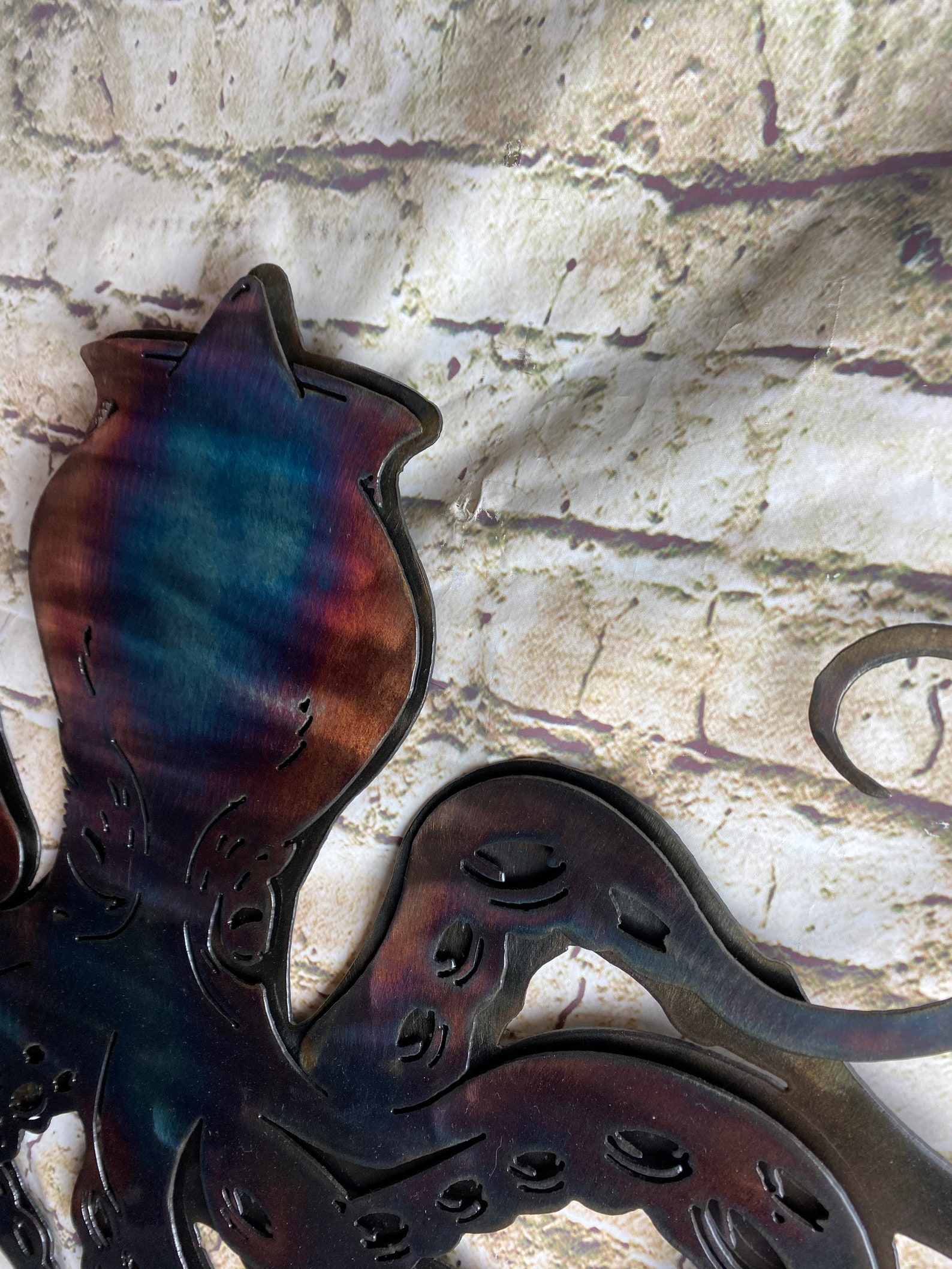 Kraken Metal Wall Art Reales the Kraken Pirates of the | Etsy