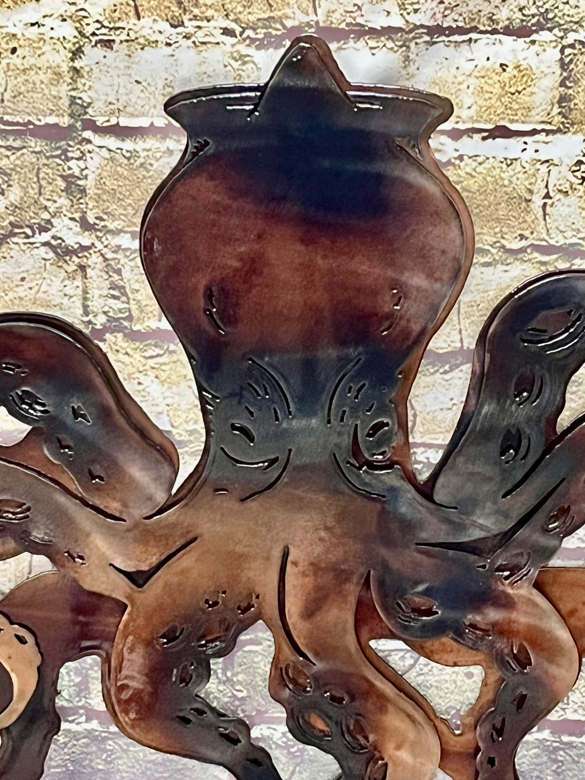 Kraken Metal Wall Art Reales the Kraken Pirates of the - Etsy