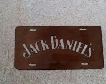 Whisky License Plate - Etsy