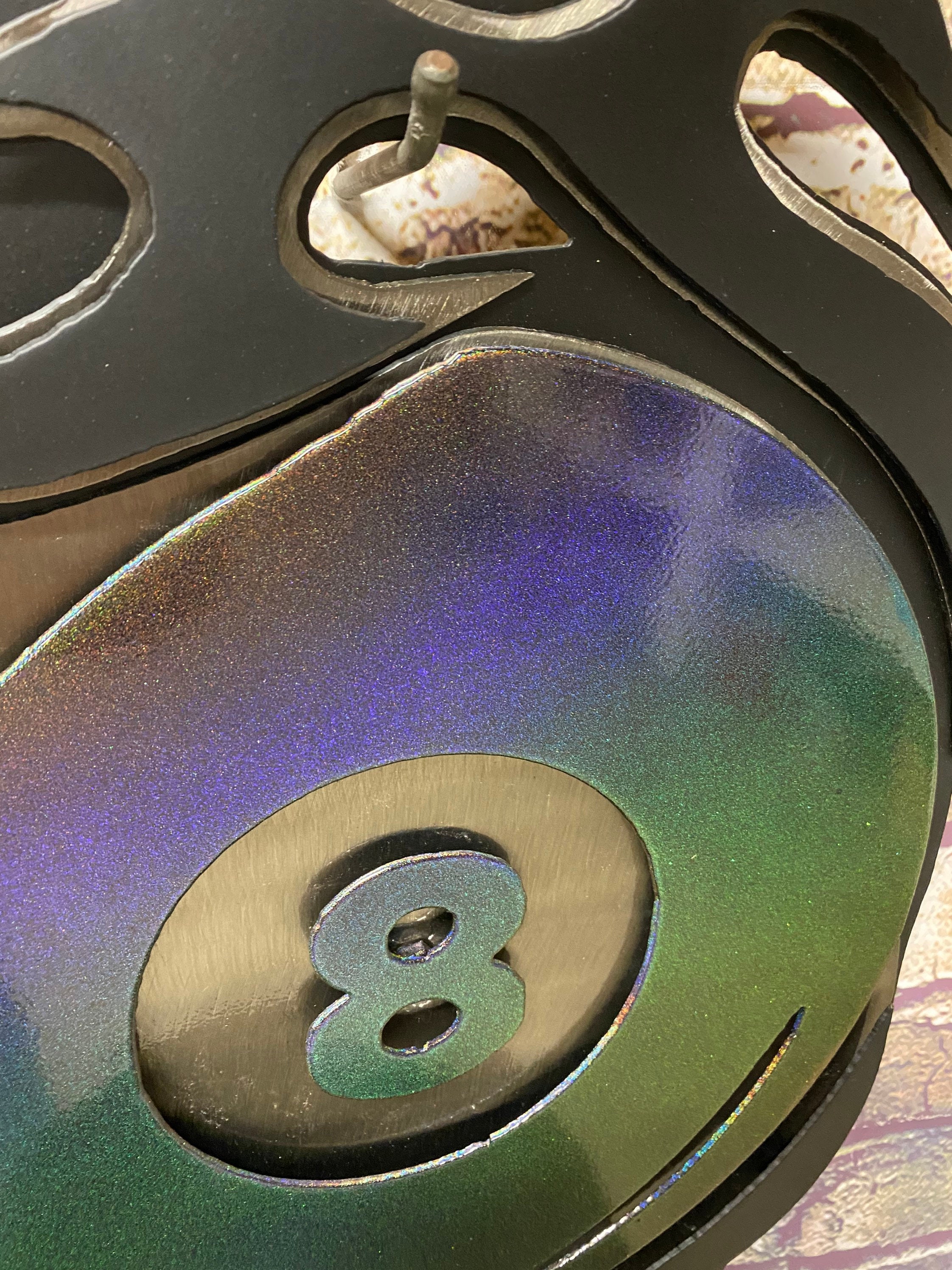 Flaming 8 Ball Pool Balls Magic 8 Ball Pool Sharks | Etsy