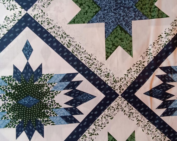 Cheaters Quilt Top 100% Cotton Fabric #125 - Etsy