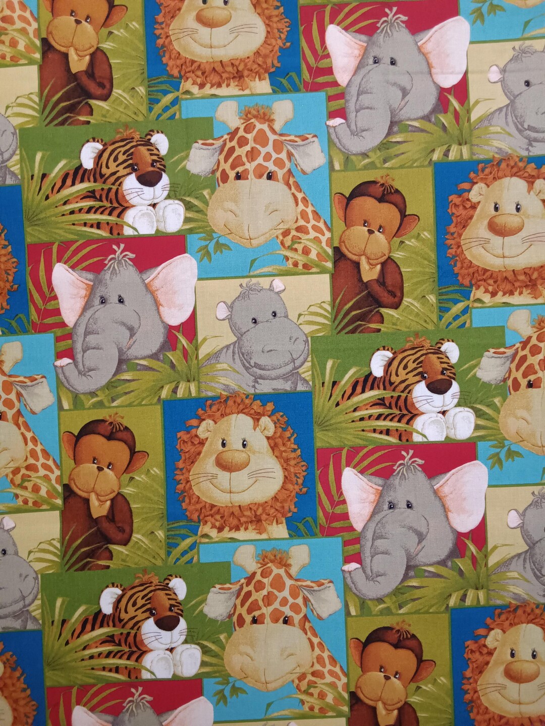 Jungle Babies by Patty Reed Designs 100% Cotton Fabric CUB#8 - Etsy