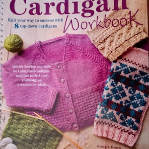 Annie's Knitting Cardigan Pattern Workbook HS#6 - Etsy