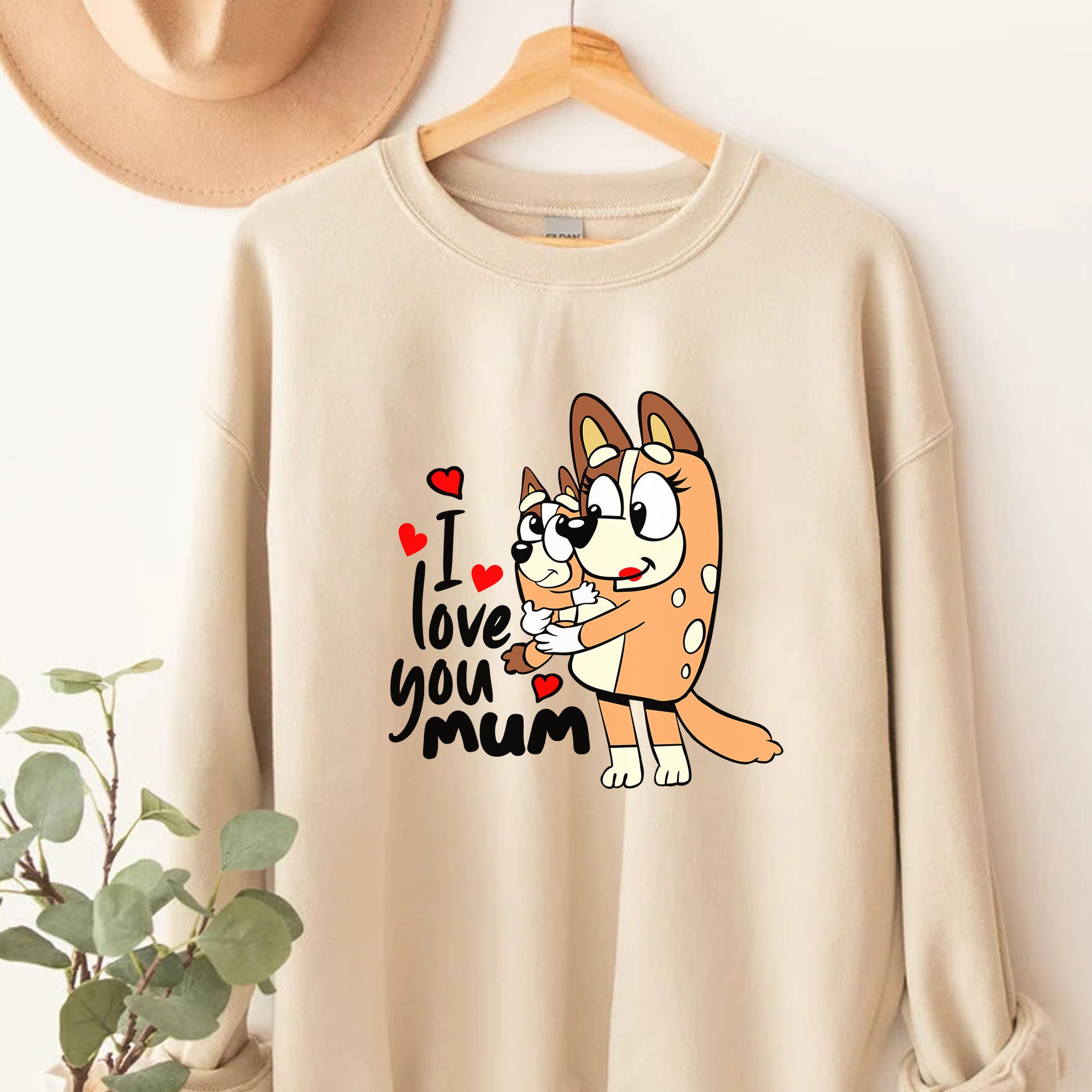 Bluey I Love You Mum Png, Bluey Friends Png, Bluey Png, Bluey Birthday ...