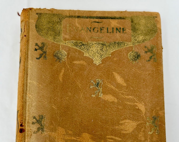 Vintage Book Evangeline: A Tale of Acadie Henry Wadsworth Longfellow ...
