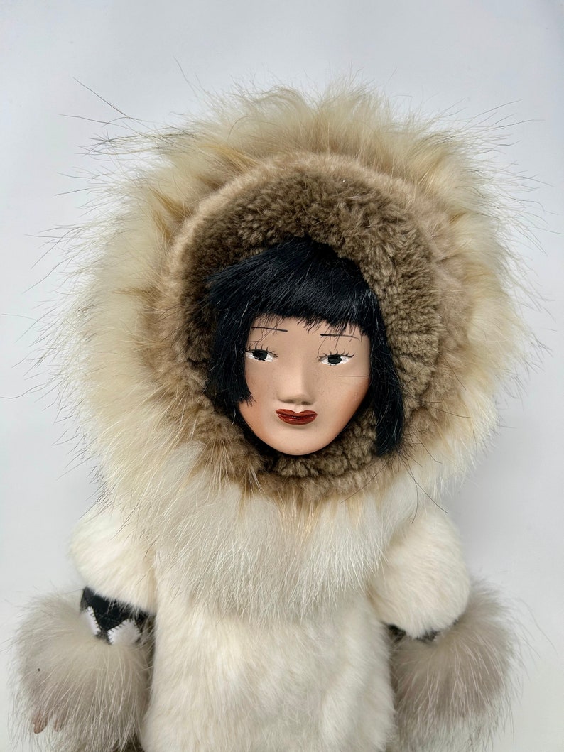 Mint Signed Large Memeluck Alaska Alaskan Passport Native American Fur ...