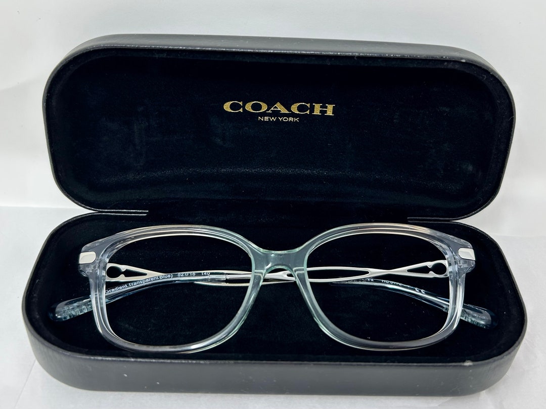 Coach 5542 Gradient Frame Green Blue Pink Frames Hard Case Glasses ...