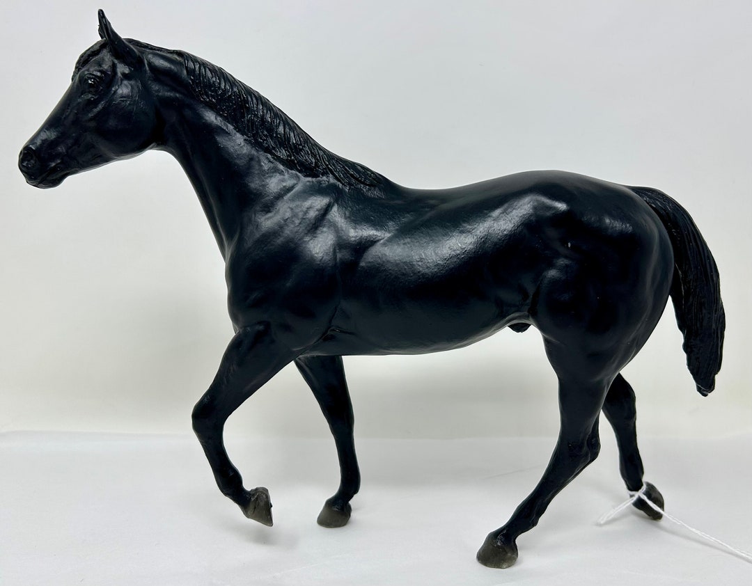 Breyer Black White Model Horse Gelding Stock Stallion 992 Doc's Keeping Time - Etsy