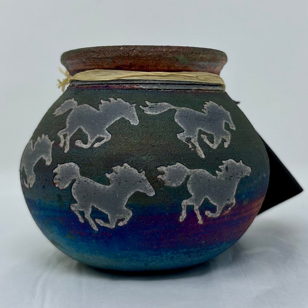 Miniature Vase Raku - Etsy