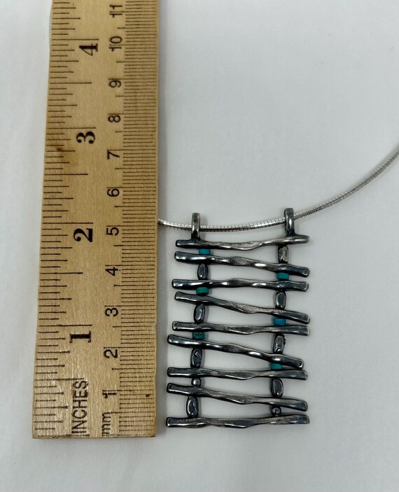 vintage Beit Nir sterling silver modernist modern nec… - Gem