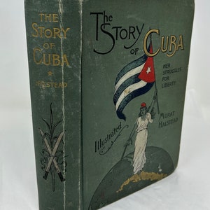 Vintage 1896 the Story of Cuba Book History Illustrations by Murat ...