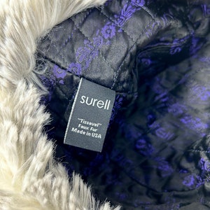 Surell Faux Fur Hat Grey Gray "tissavel" - Etsy