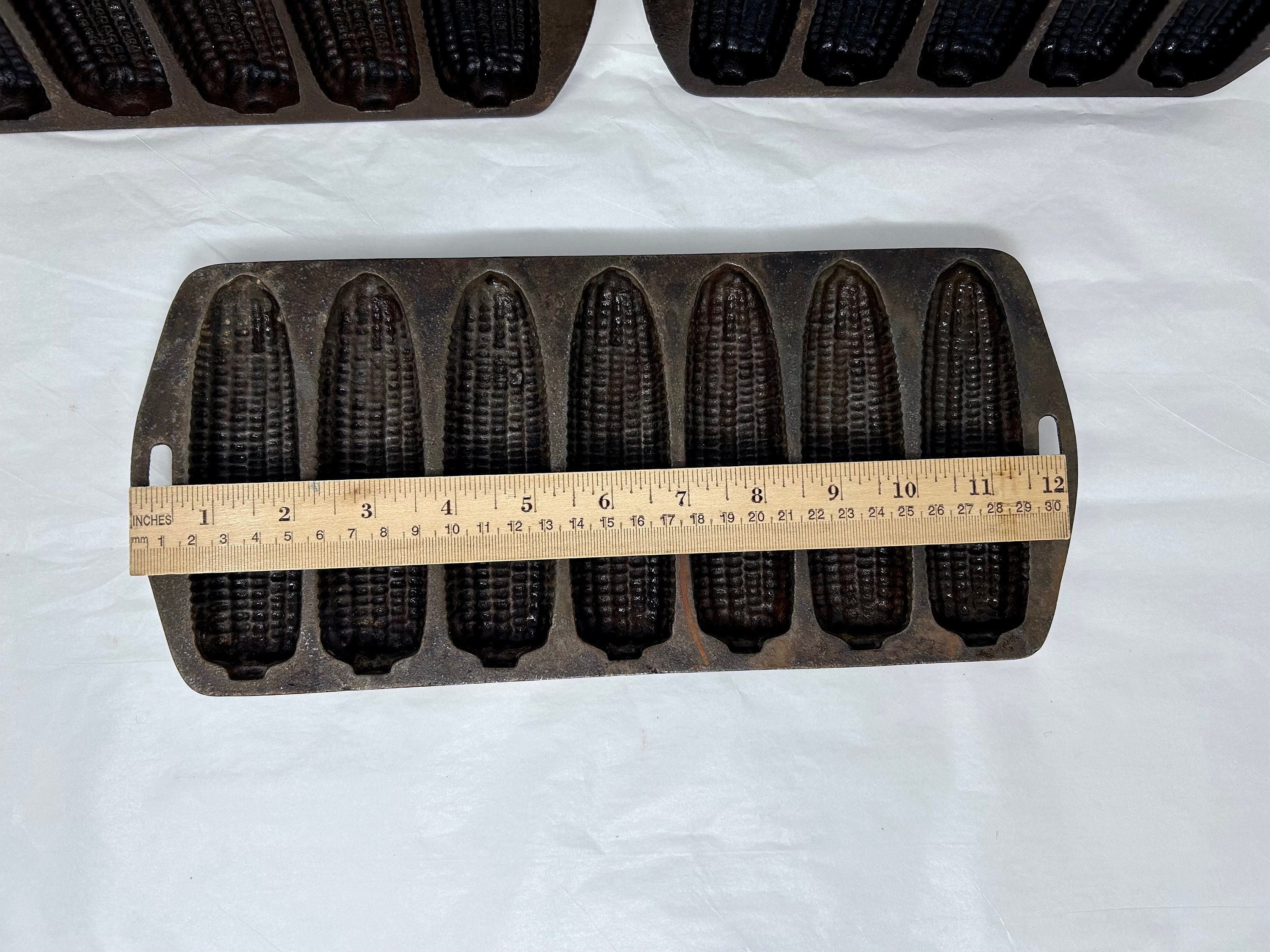 3 Vintage Griswold Lodge Cast Iron Cornbread Corn Stick Pans - Etsy