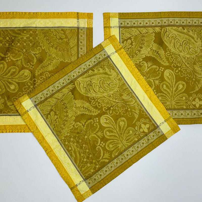 Chartreuse Napkins - Etsy
