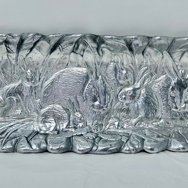 Arthur Court Bunny Rabbit Tray - Etsy