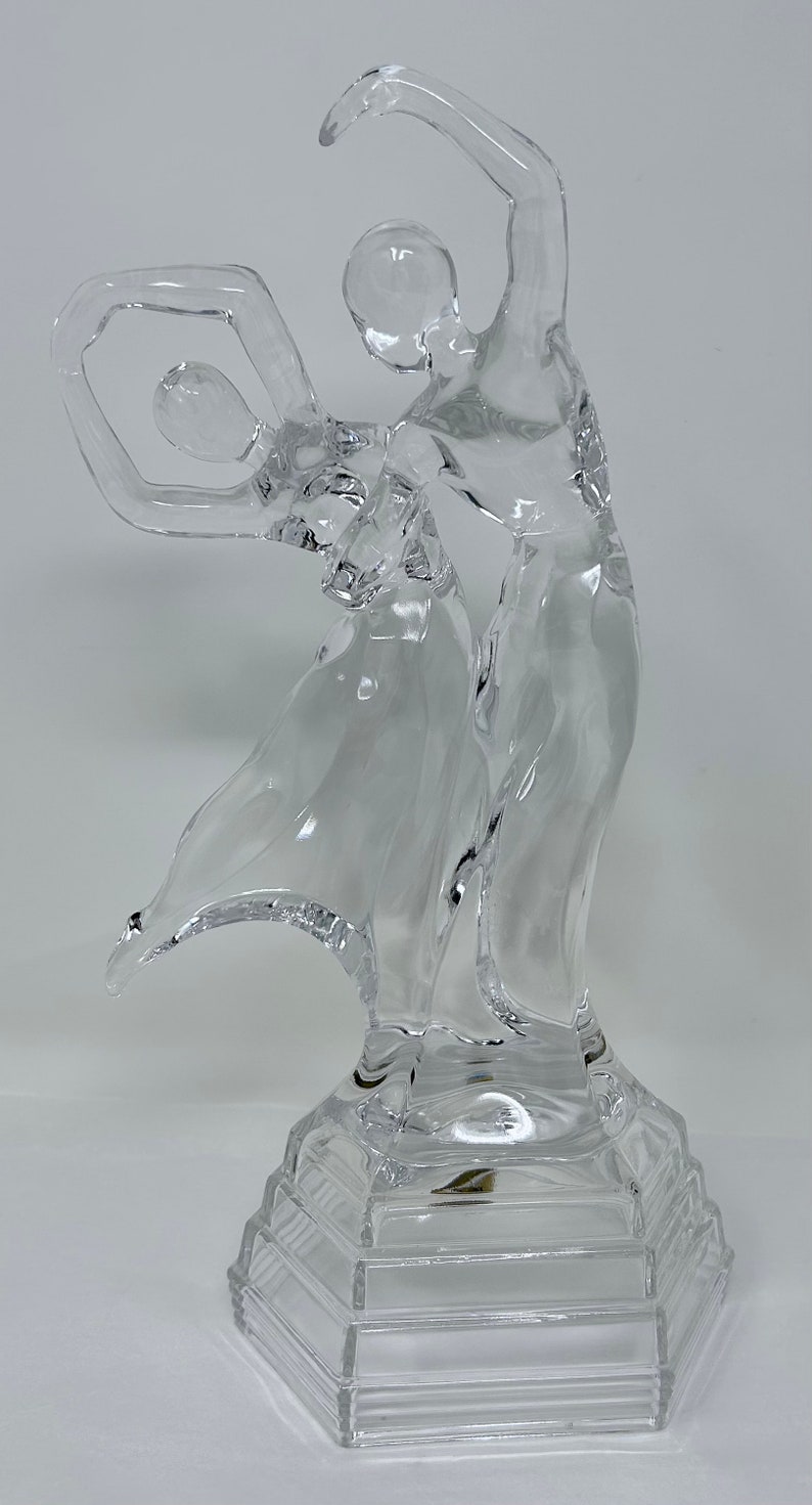Vintage RCR Royal Crystal Rock Italy Glass Dance Sculpture Figurine - Etsy