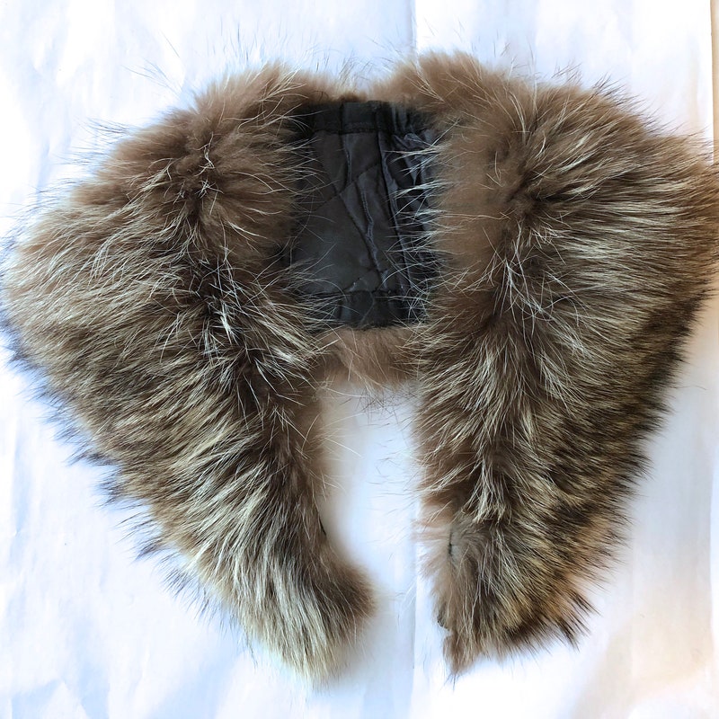 Real Fur Collar - Etsy