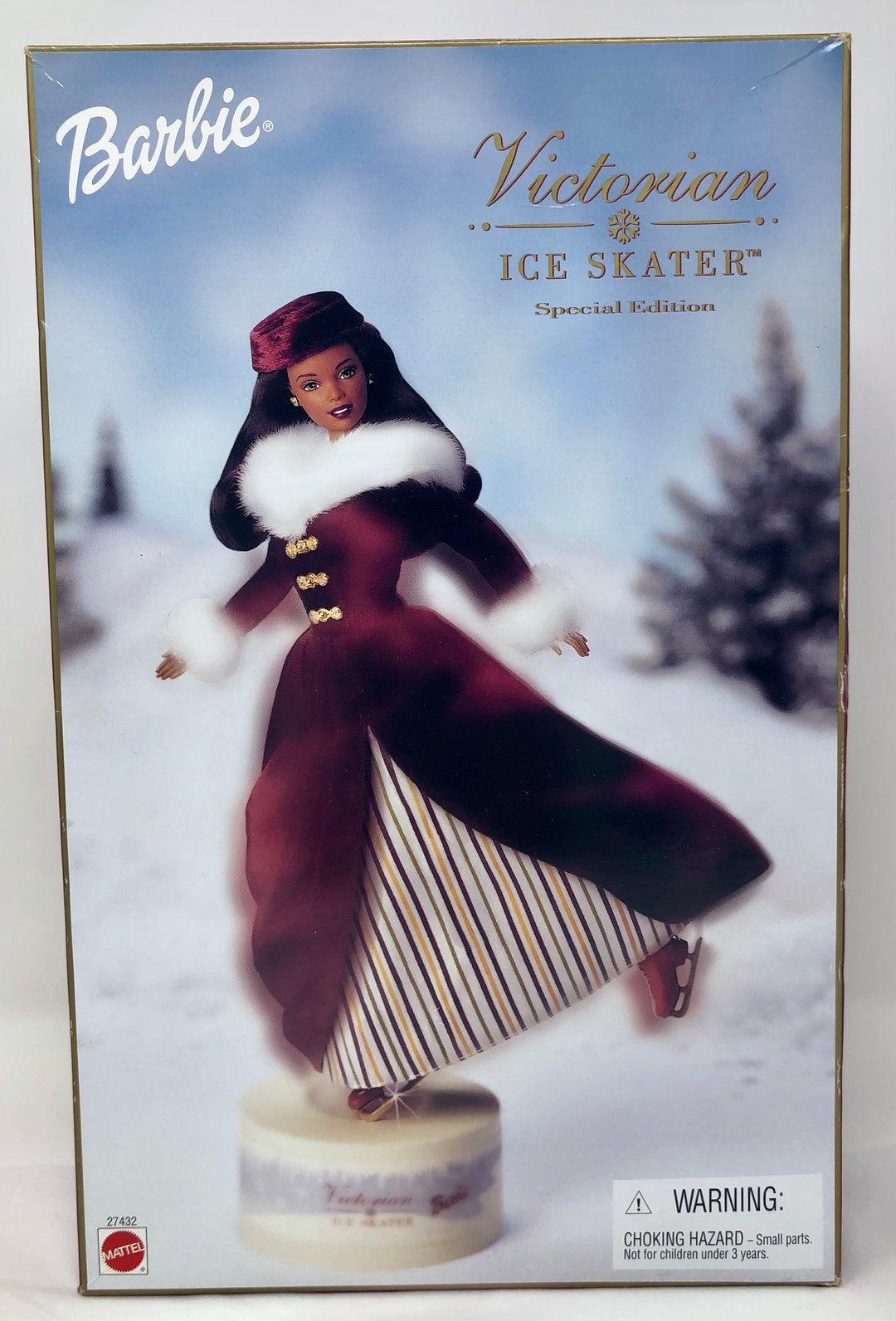 Vintage Barbie Victorian Ice Skater African American Special Edition ...