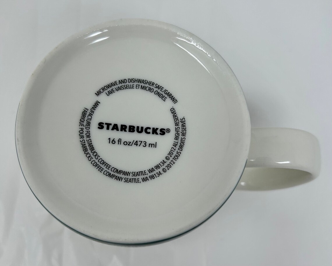 Starbucks Mug Cup Austin Texas 16 Fl Oz City Music Coffee - Etsy