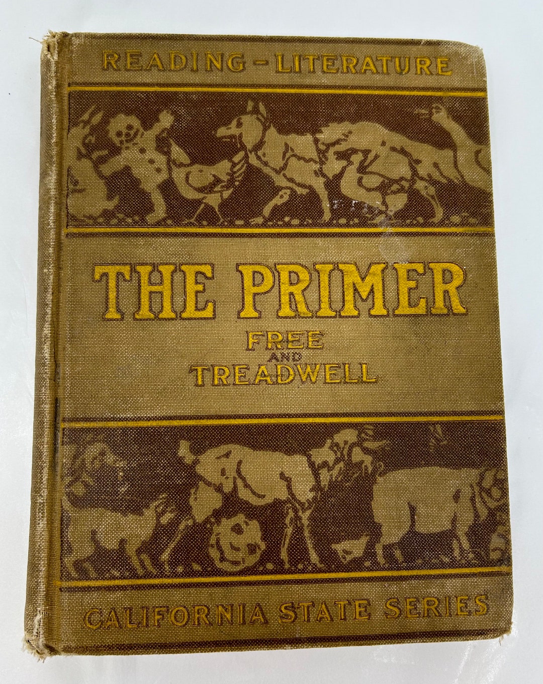 The Primer 1916 Margaret Free Harriette Treadwell Early Century ...