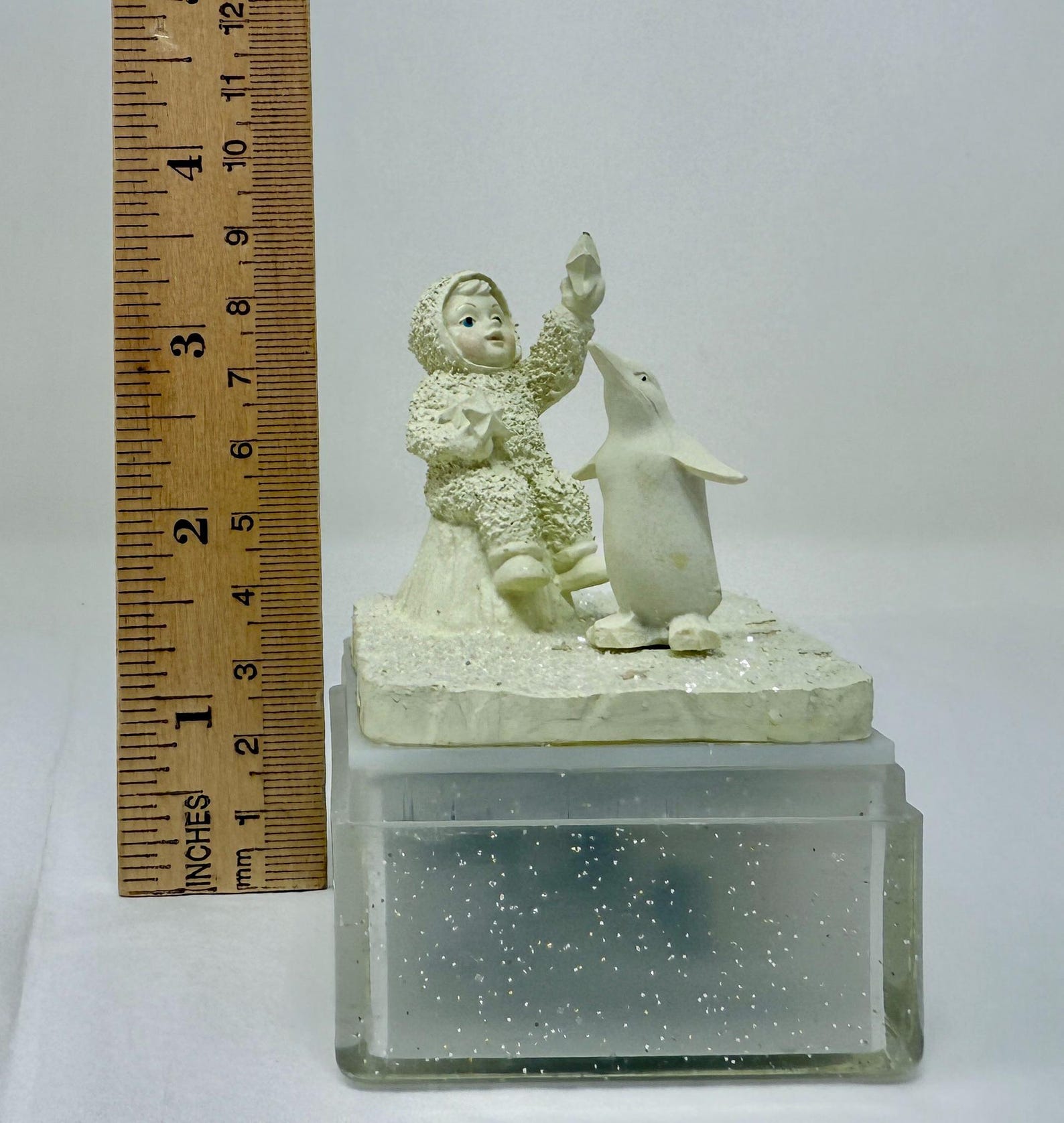 Department 56 Penguin & Child Glitter Music Box – “share the Sparkle ...