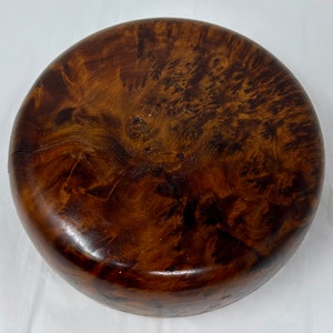 Handmade Thuja Turned Wood Wooden Bowl Round Burl 9 Diameter - Etsy