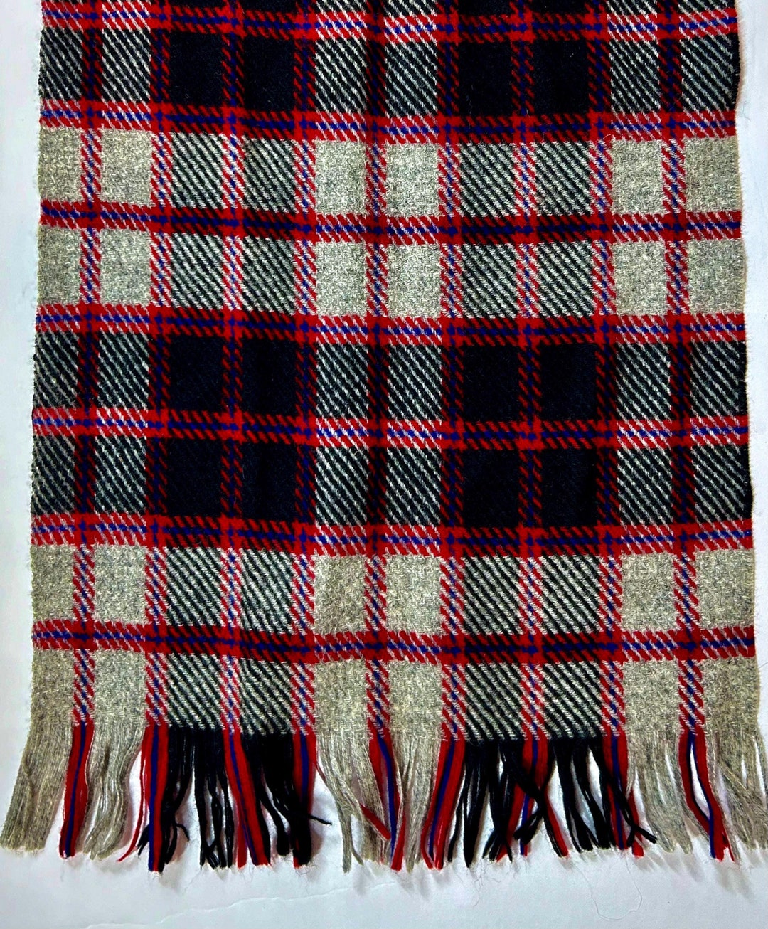 Vintage Kynoch Keith-scotland Wool Plaid Tartan Scarf Fringe - Etsy