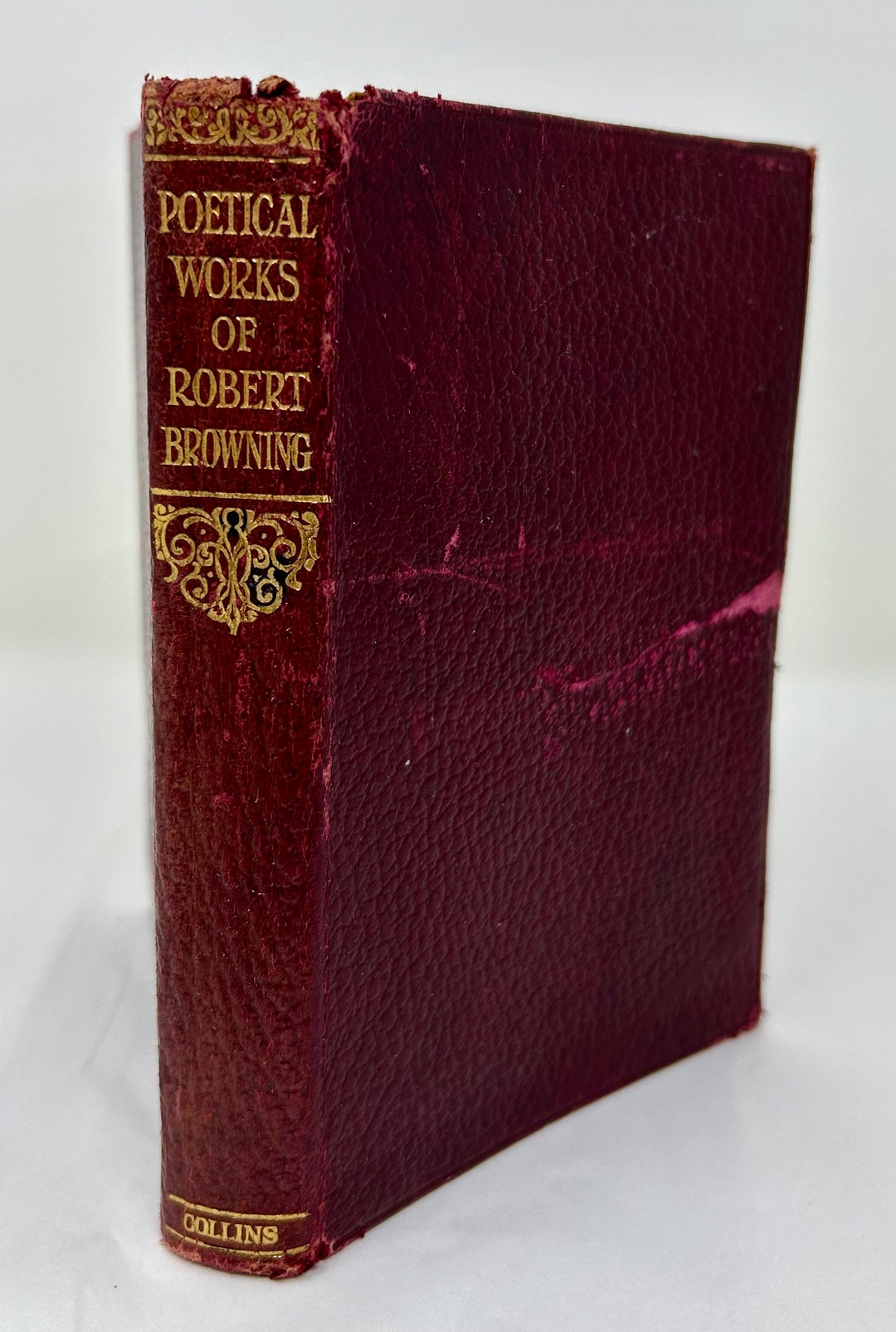 Vintage Pocket Size Leather Flexibound the Poetical Works of Robert ...