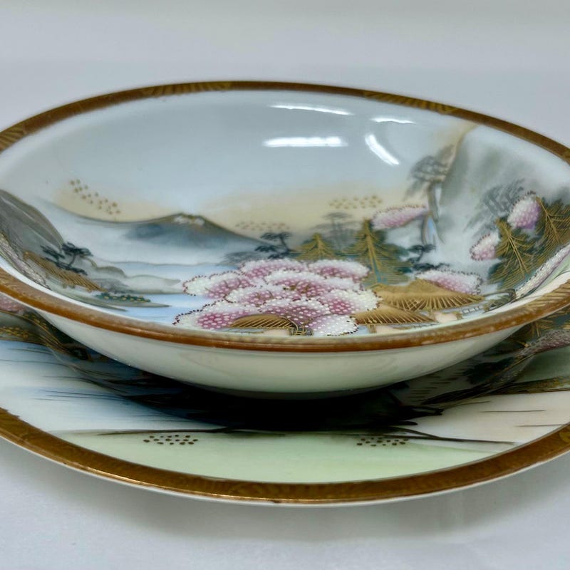 Kutani Saucers Ware - Etsy UK